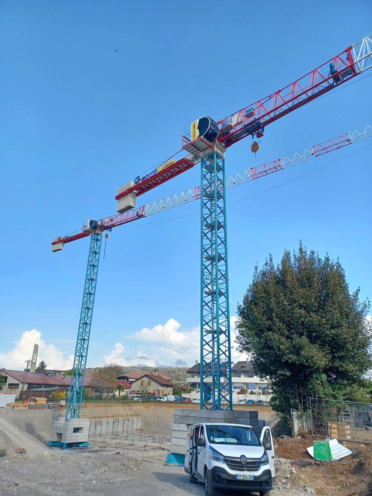 Nos grues à tour - SOFRAMAT BTP