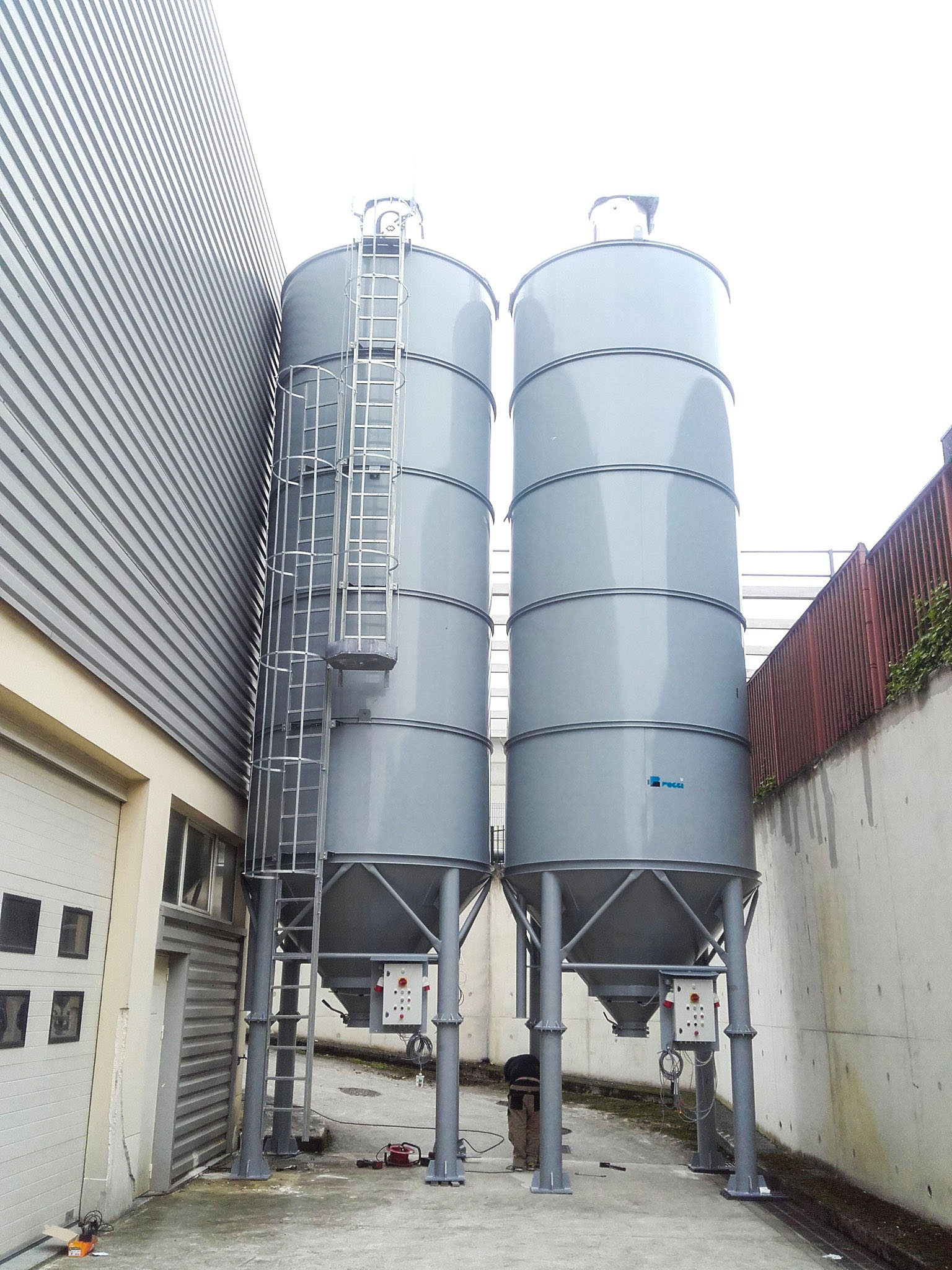 Les silos - Soframat BTP